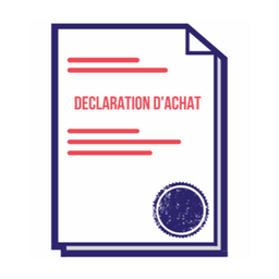 Déclaration d'achat de véhicule